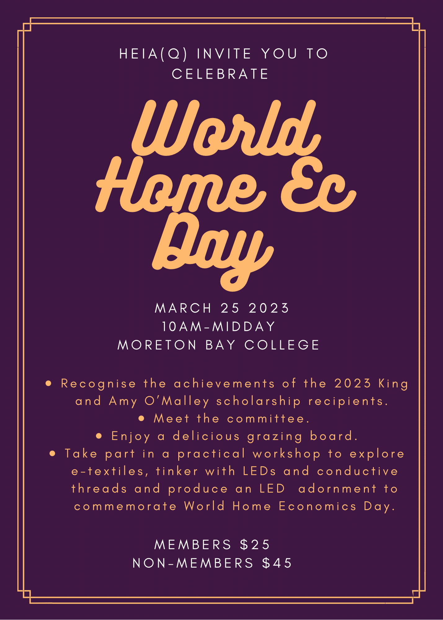 Celebrate World Home Ec Day! - HEIAQ